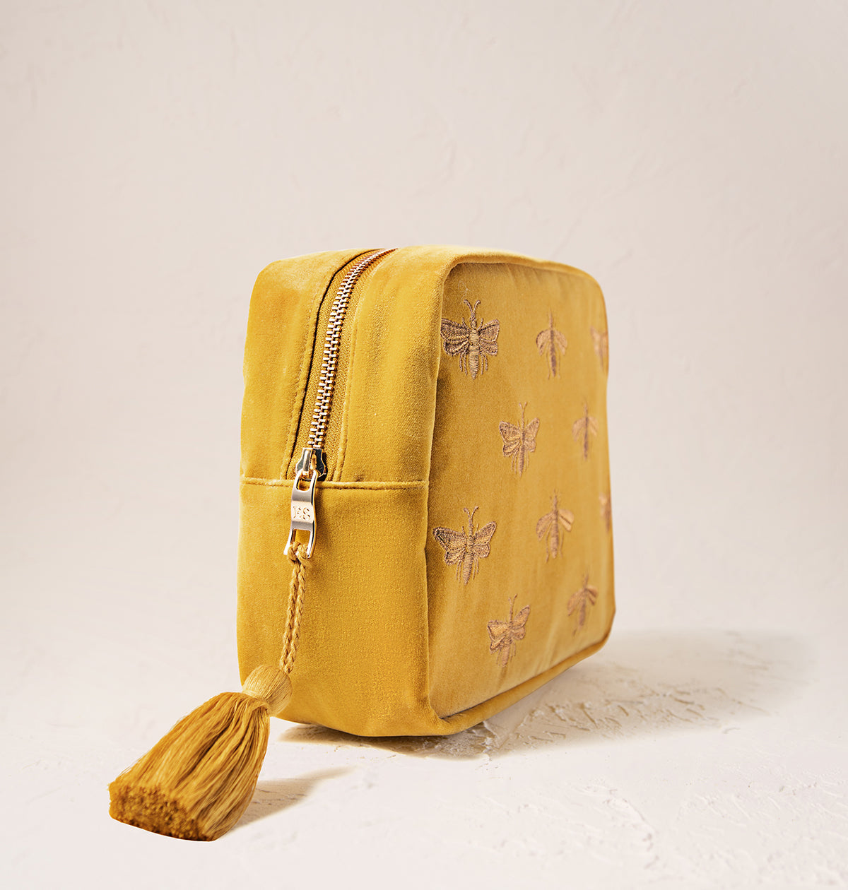 Honey Bee Velvet Washbag and Toiletry Bags in the UK