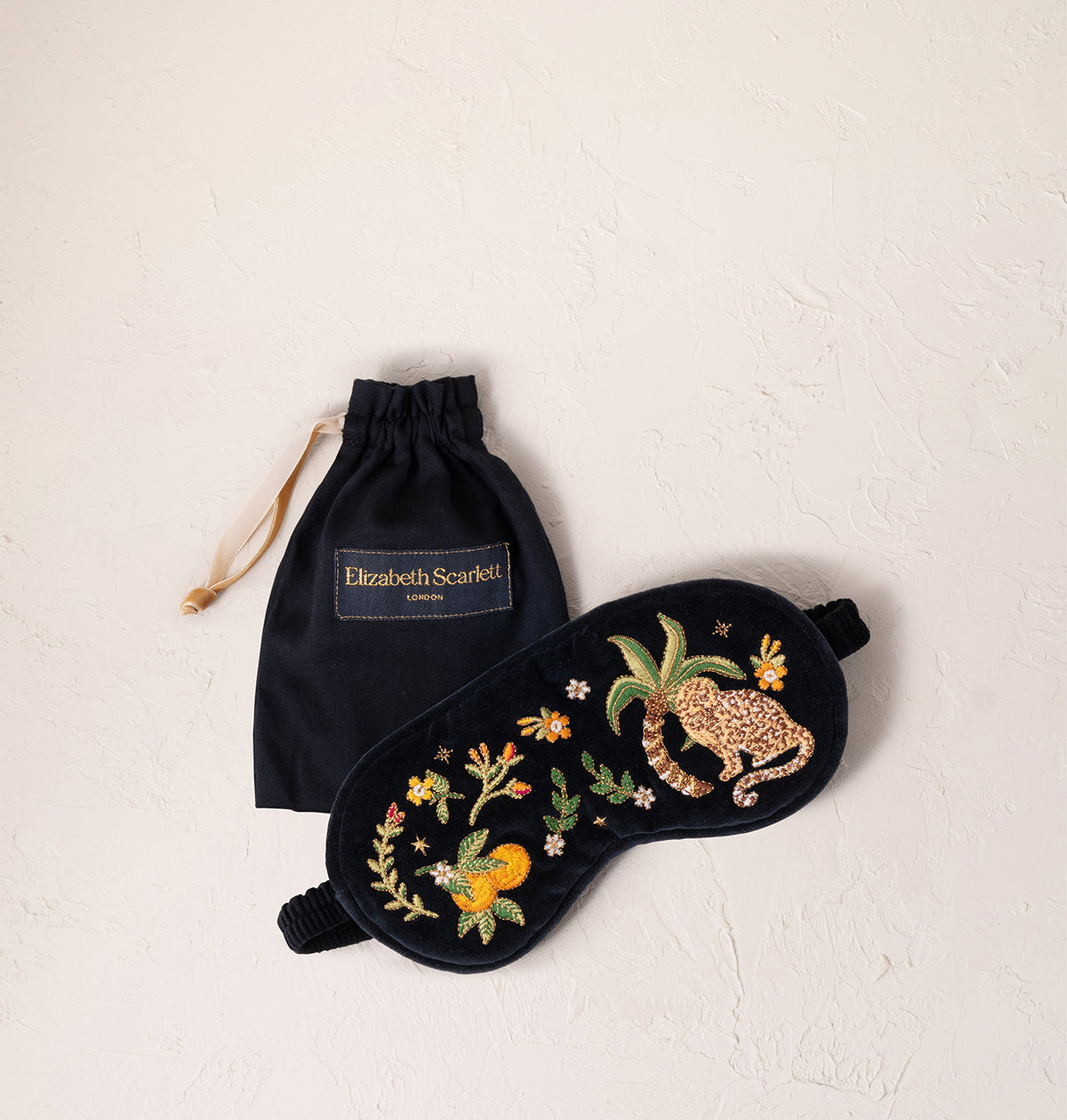 Tropical Jaguar Eye Mask – Elizabeth Scarlett