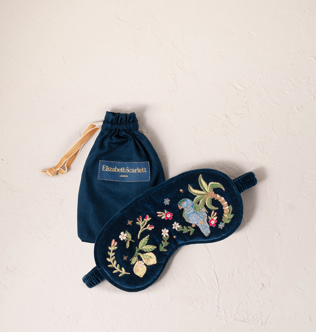 Tropical Parrot Eye Mask – Elizabeth Scarlett