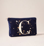 Starry Sky Alphabet Navy Everyday Pouch