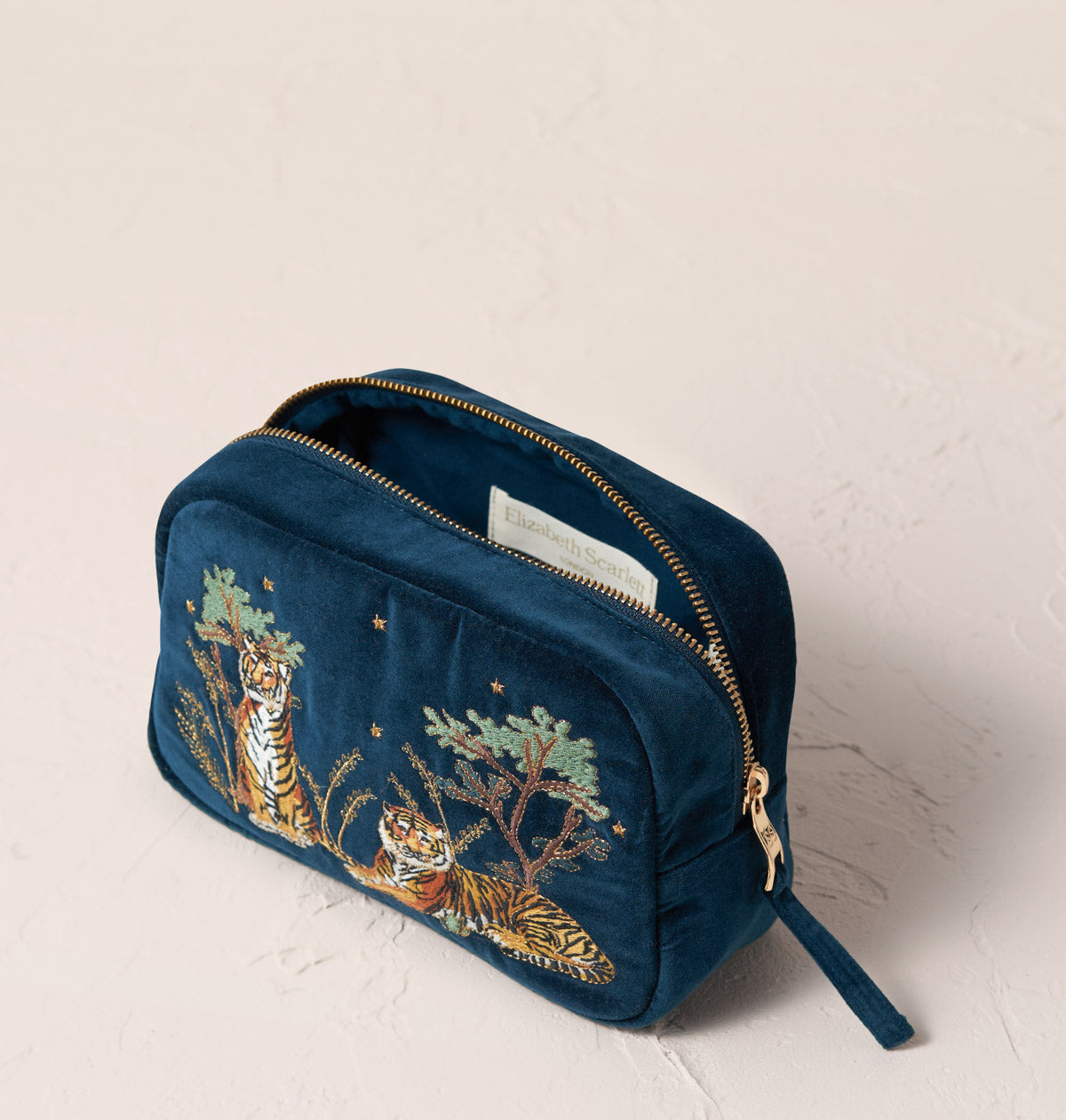 Tiger Conservation Makeup Bag