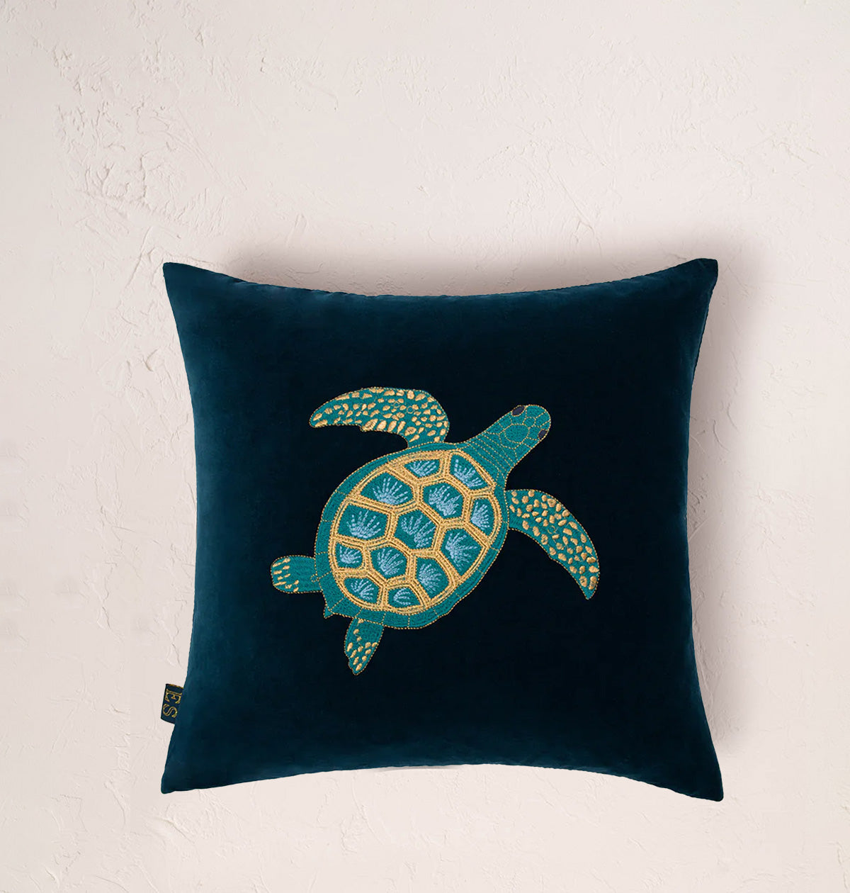 Turtle Conservation Cushion Cover – Elizabeth Scarlett