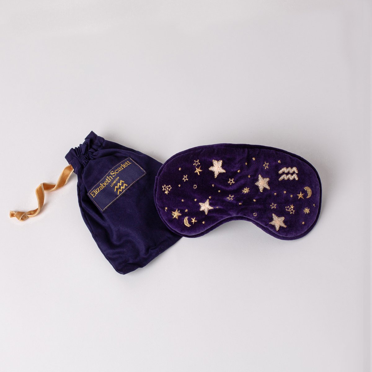Constellation Velvet Eye Mask | Elizabeth Scarlett