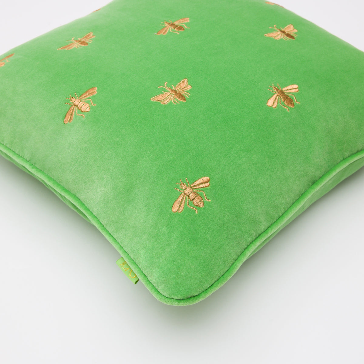 Bee Velvet Cushion in the UK | Elizabeth Scarlett