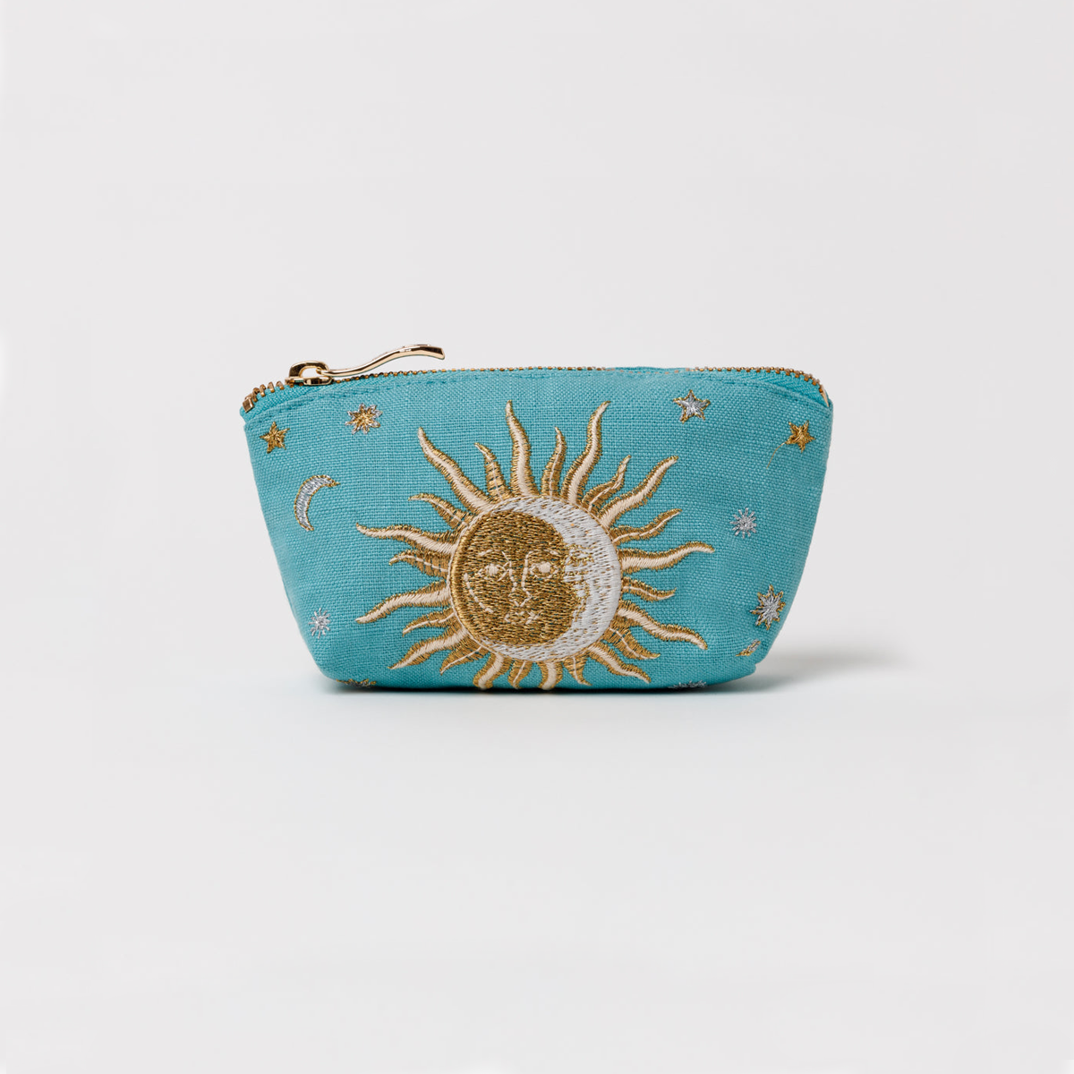 Sun & Moon Velvet Coin Purse | Elizabeth Scarlett