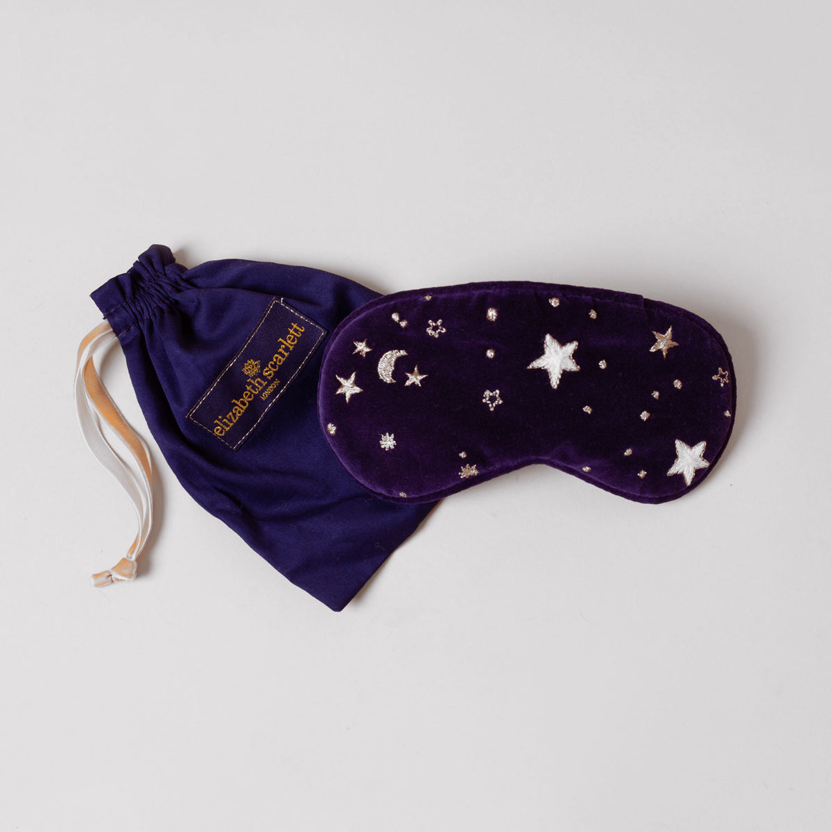 Constellation Velvet Eye Mask | Elizabeth Scarlett